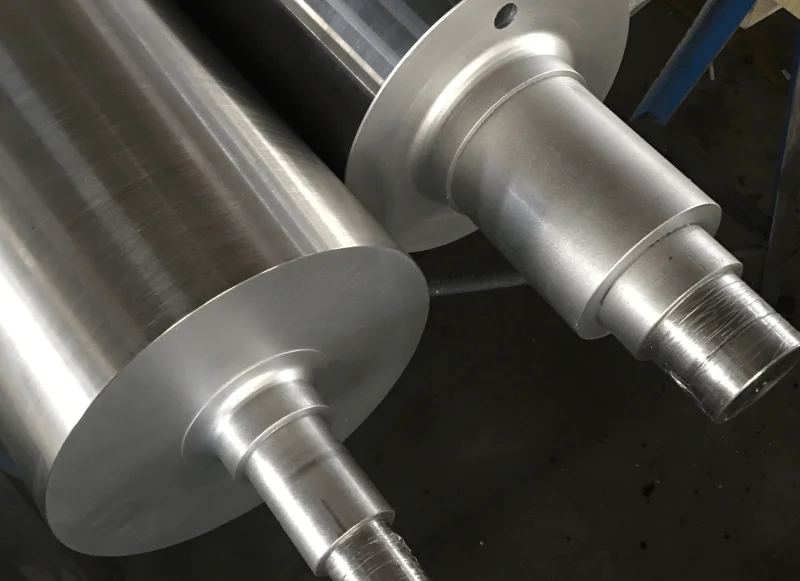 Customized Embossing Roller - Chrome Plated Knurled Rollers