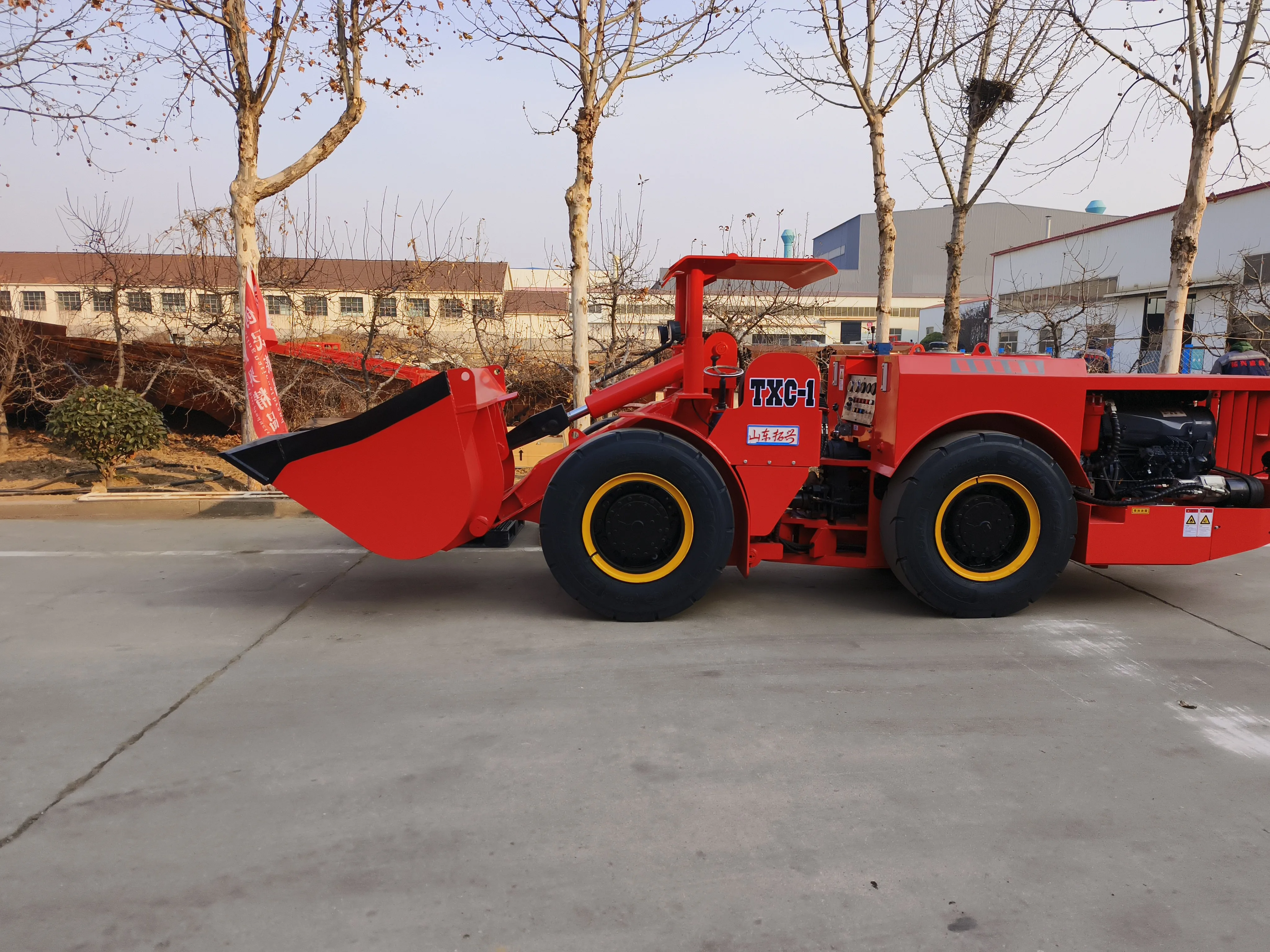 TC-100P Yantai Kapuro China Diesel Scooptram Underground Loader With ...