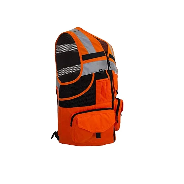 3M Scotchlite Reflective Stripes - Hi-Vis Safety Vest