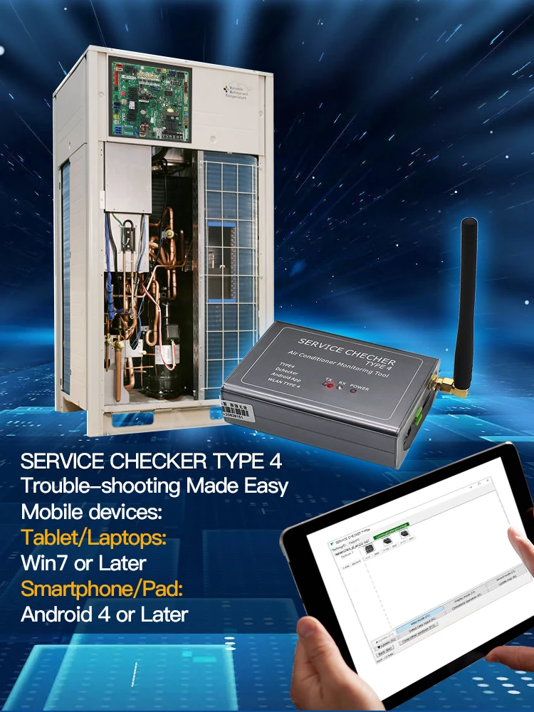 Air Conditioner Monitoring Tool - Wifi Connection, Intelligent Failure ...