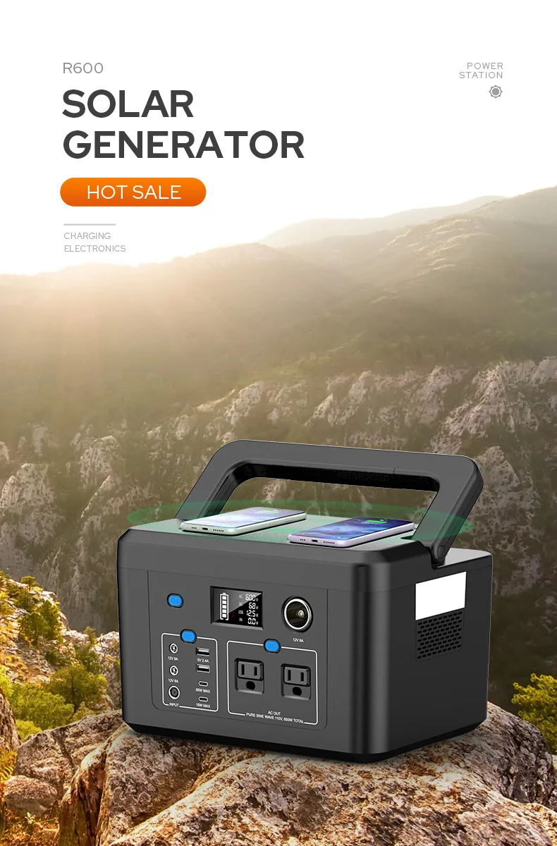 Emergency Solar Power Generator Mobile Solar Energy Portable Power ...