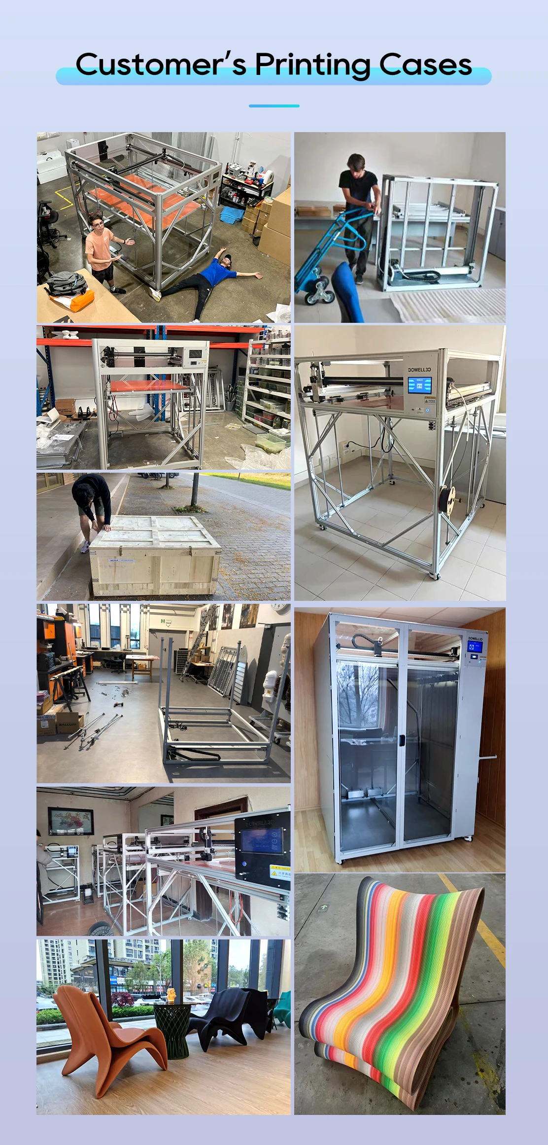Dowell3d Industrial 3d Building Printer Construction Printer Machine ...