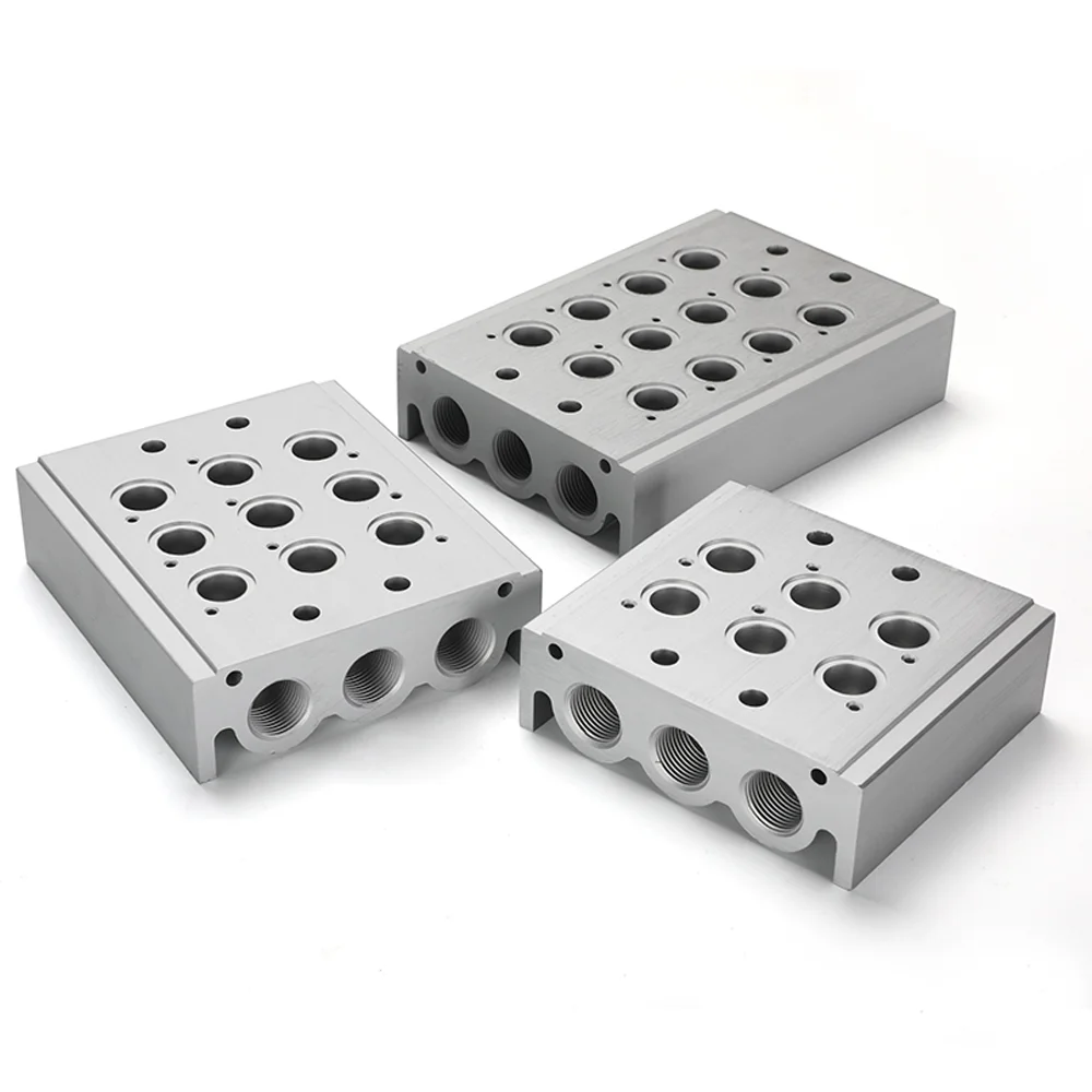 Smc Type Pneumatic Solenoid Valve Base Manifold Ss5y9 ...