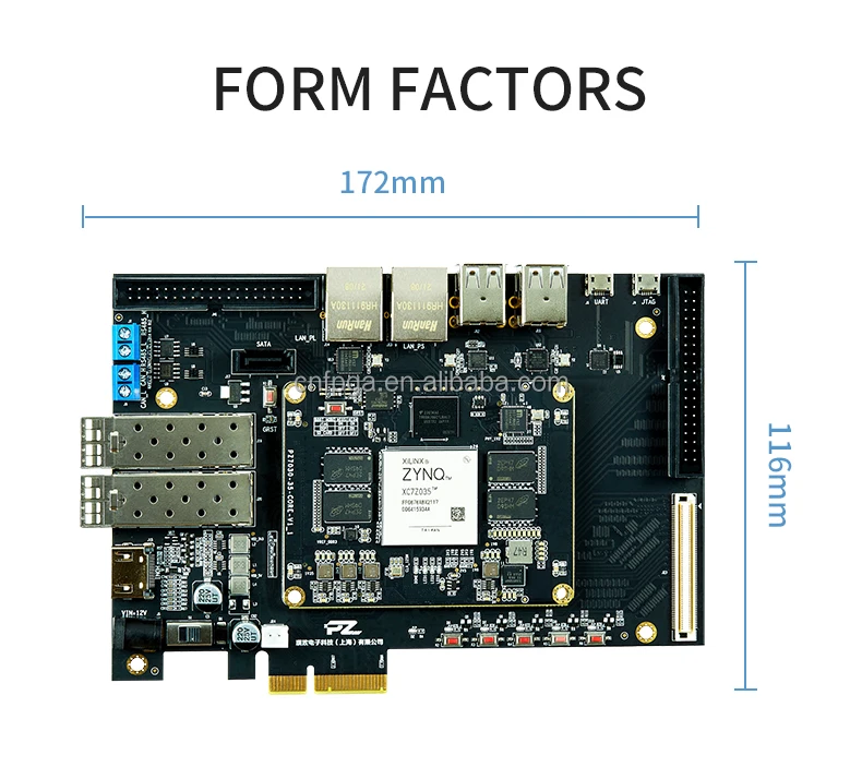 Xilinx Zynq-7000 Soc Arm Fpga Development Board Puzhi Pz7035-kfb 676i Evaluation Kit Fpga ...