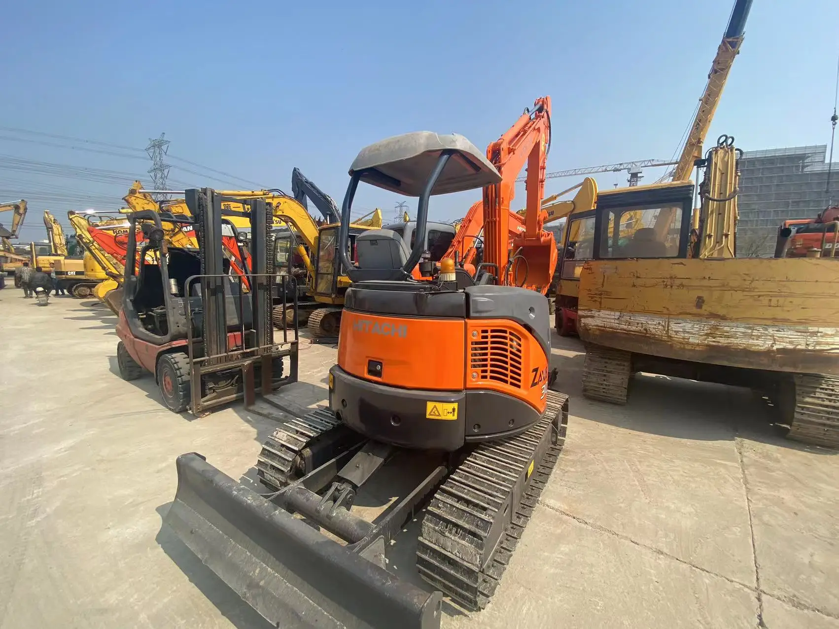 3 Ton Used Mini Hitachi Zaxis 30u Excavator For Sale Zaxis 30u Crawler ...