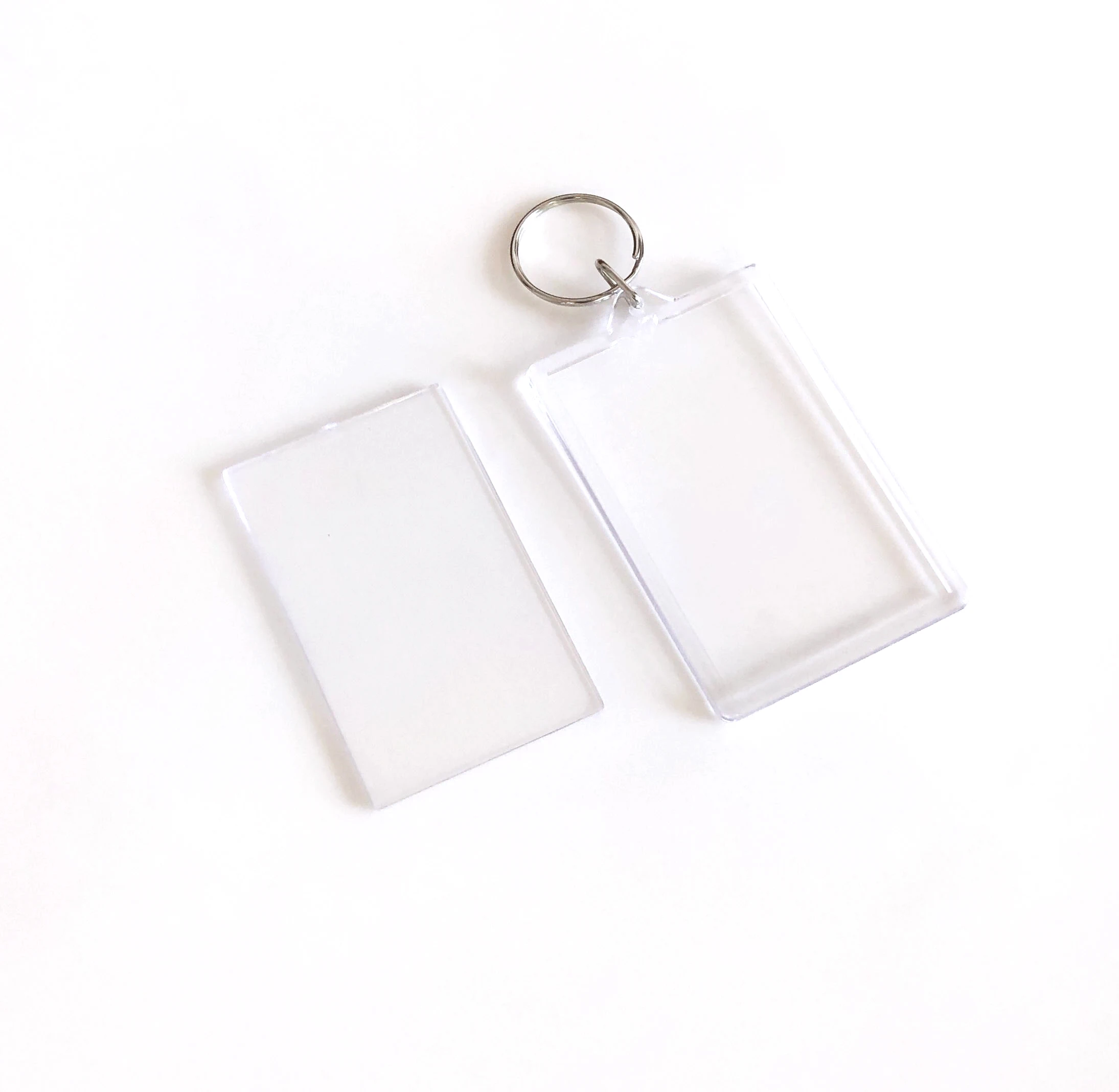 Square Keychain Plastic - Customizable Promotional Gift