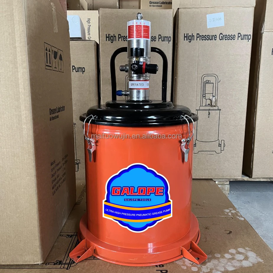 18KG-20KG High Pressure Pneumatic Grease Pump High Quality 35L Movable ...
