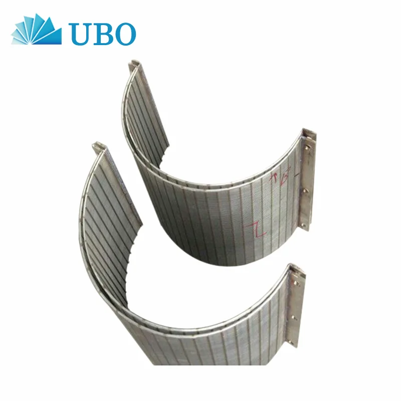 Wedge Wire Welded Parabolic Curve Screen Panel filter for Water ...