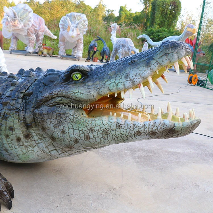 Life Size Waterproof Crocodile - Perfect for Zoo Activities