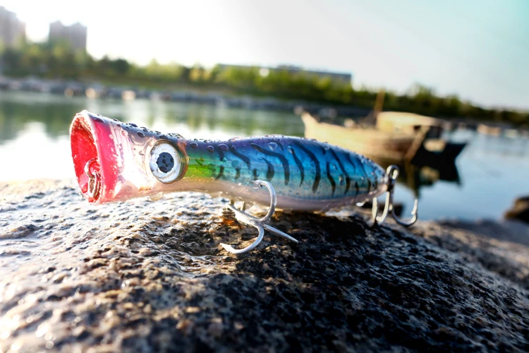 TIDE TD-6005 Popper Lures - Topwater Fishing Bait