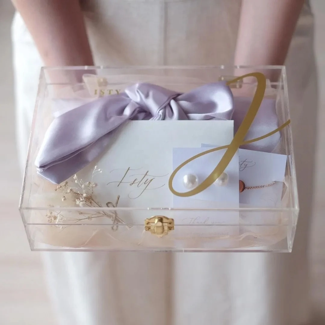 Wholesale Custom Personalized Christening Clear Transparent Acrylic ...