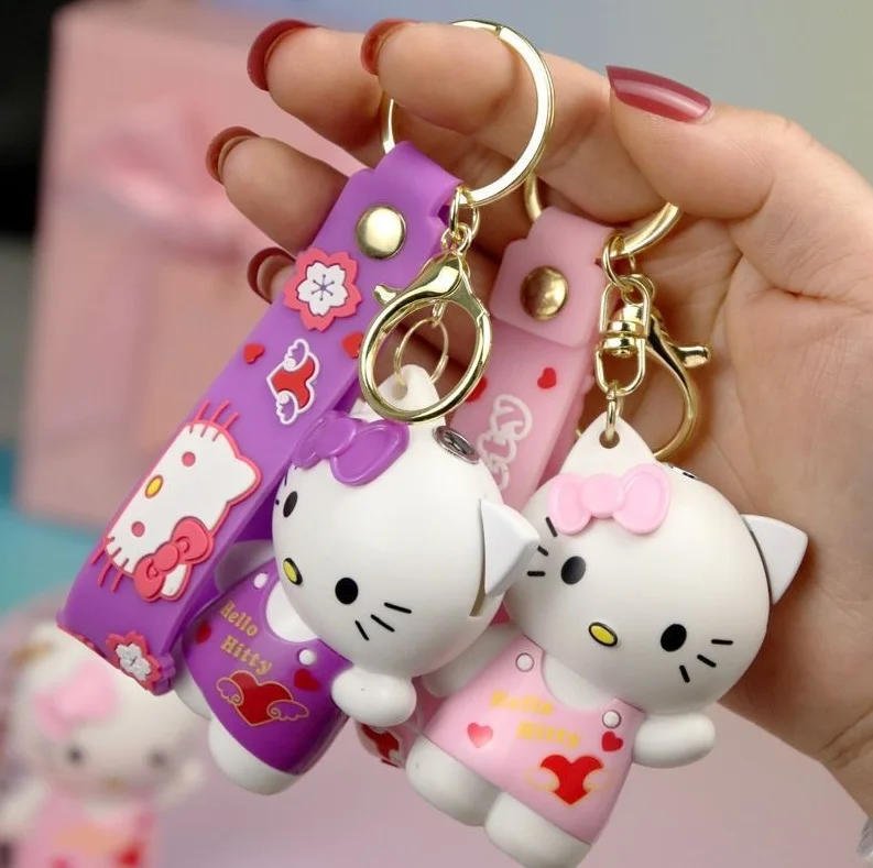 Cute Cartoon Hello Kitty Items Of Key Chain Cigarette Lighter With ...