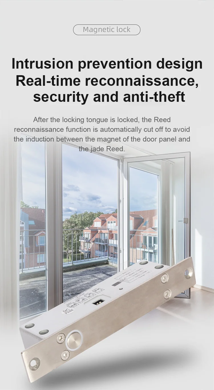 Stainless Steel Sliding Rotating Mortise Lock Cover Access Control Lock ...