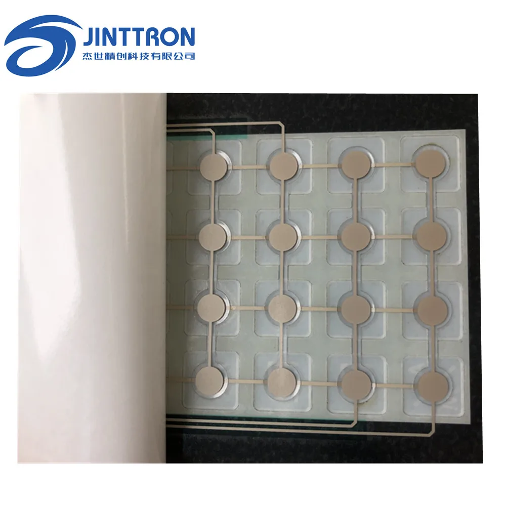 4 X 5 Membrane Switch Keypad Poly Dome Pc Flat Transparent Display ...