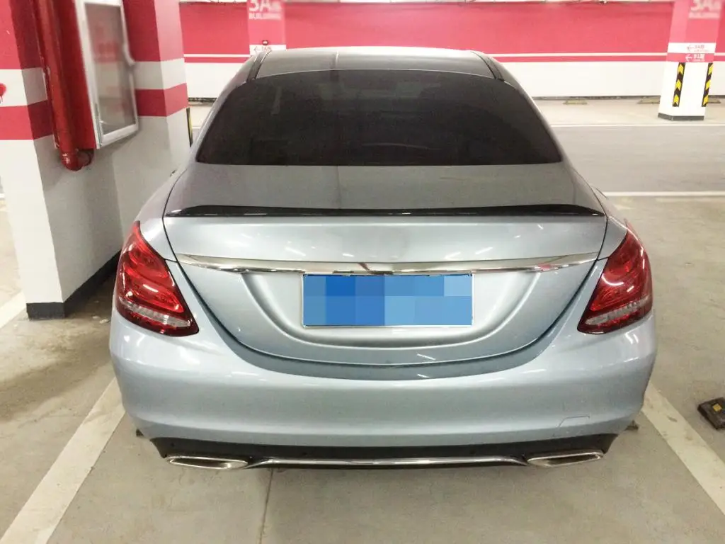 Carbon Fiber Spoiler Wing for Mercedes Benz C Class W205 C300 C400 C63 ...