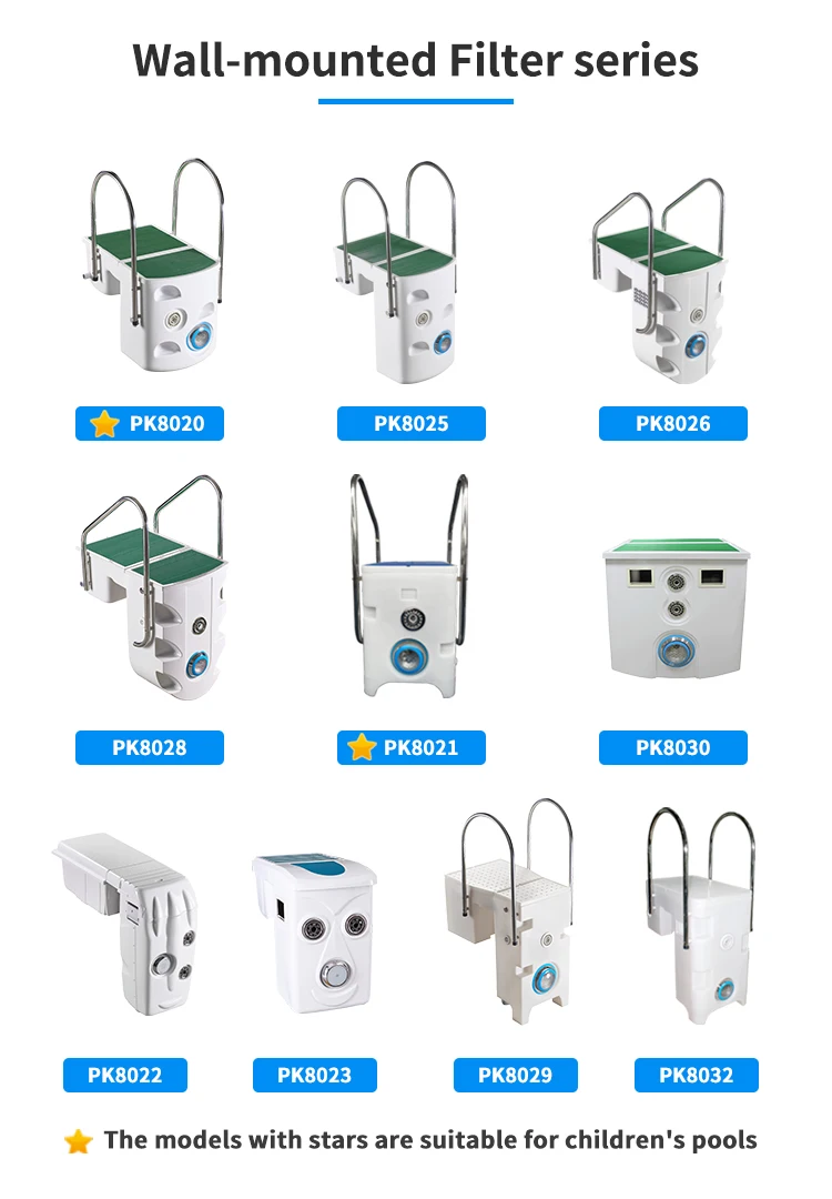 Swimming Pool Pipeless Filtration Filter Wall Mount Filter With ...