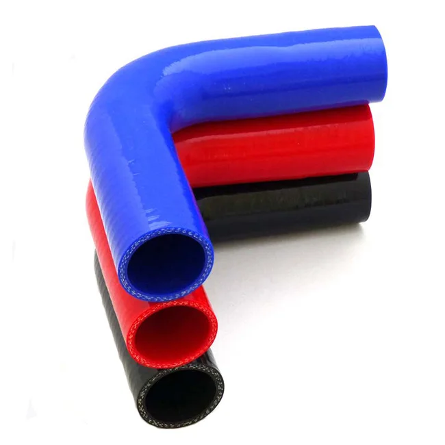 Custom Automotive Car Radiator 90 Degree Reducer Elbow Silicone Hose ...