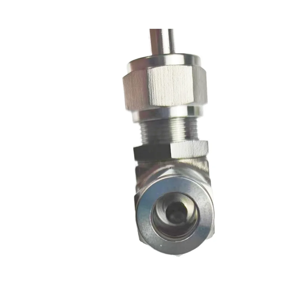 Two Ferrule Needle Valve with Adjustment Rod Integral Bonnet for Gas ...
