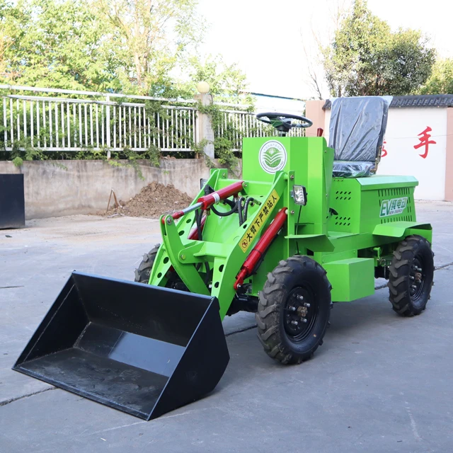 China Electric Mini Loader - 0.3CBM Front Loader, 600KG Rated Load ...