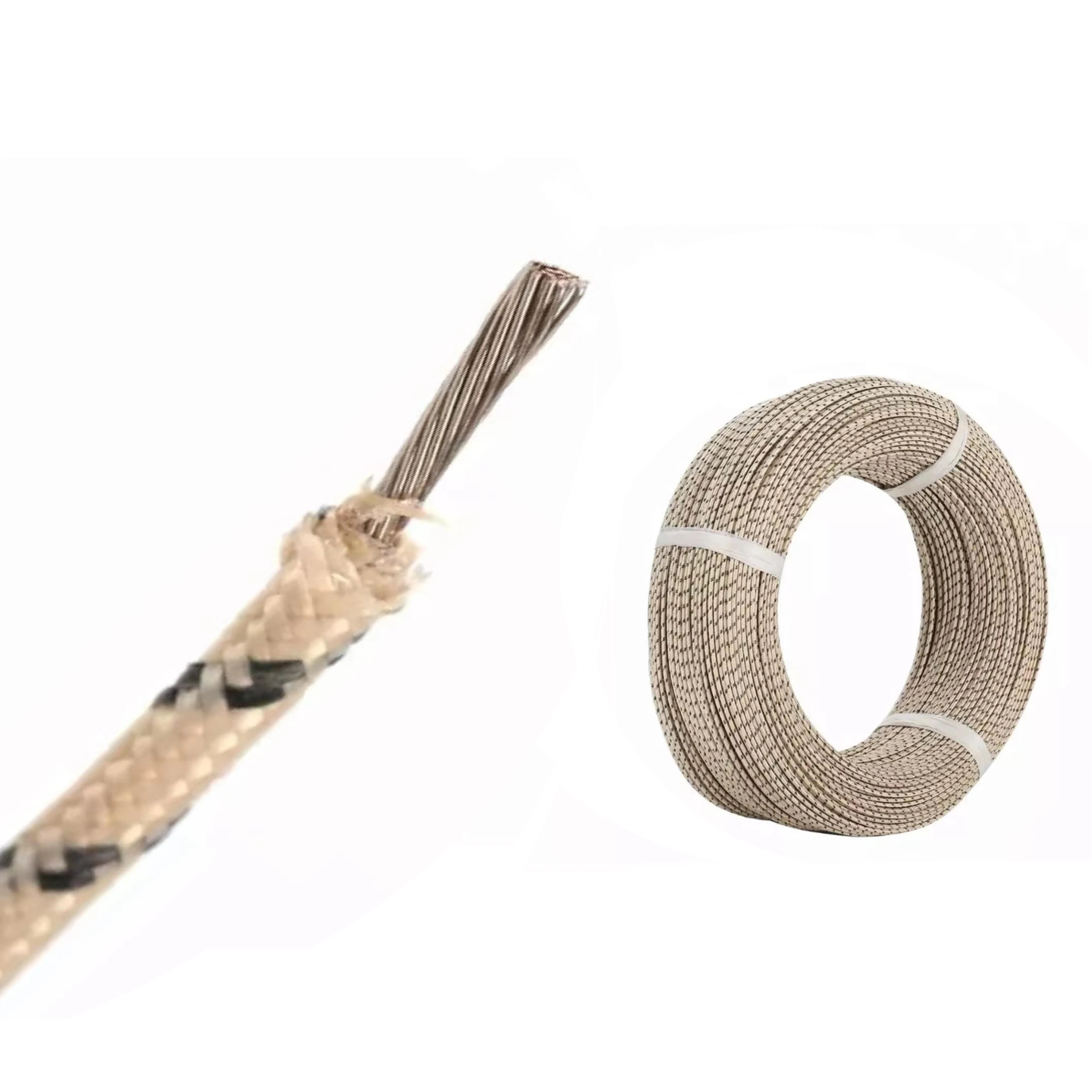 Dingzun 450c 300v Ul5128 Mica Fiberglass Wire Fire Resistant Cable 100m ...