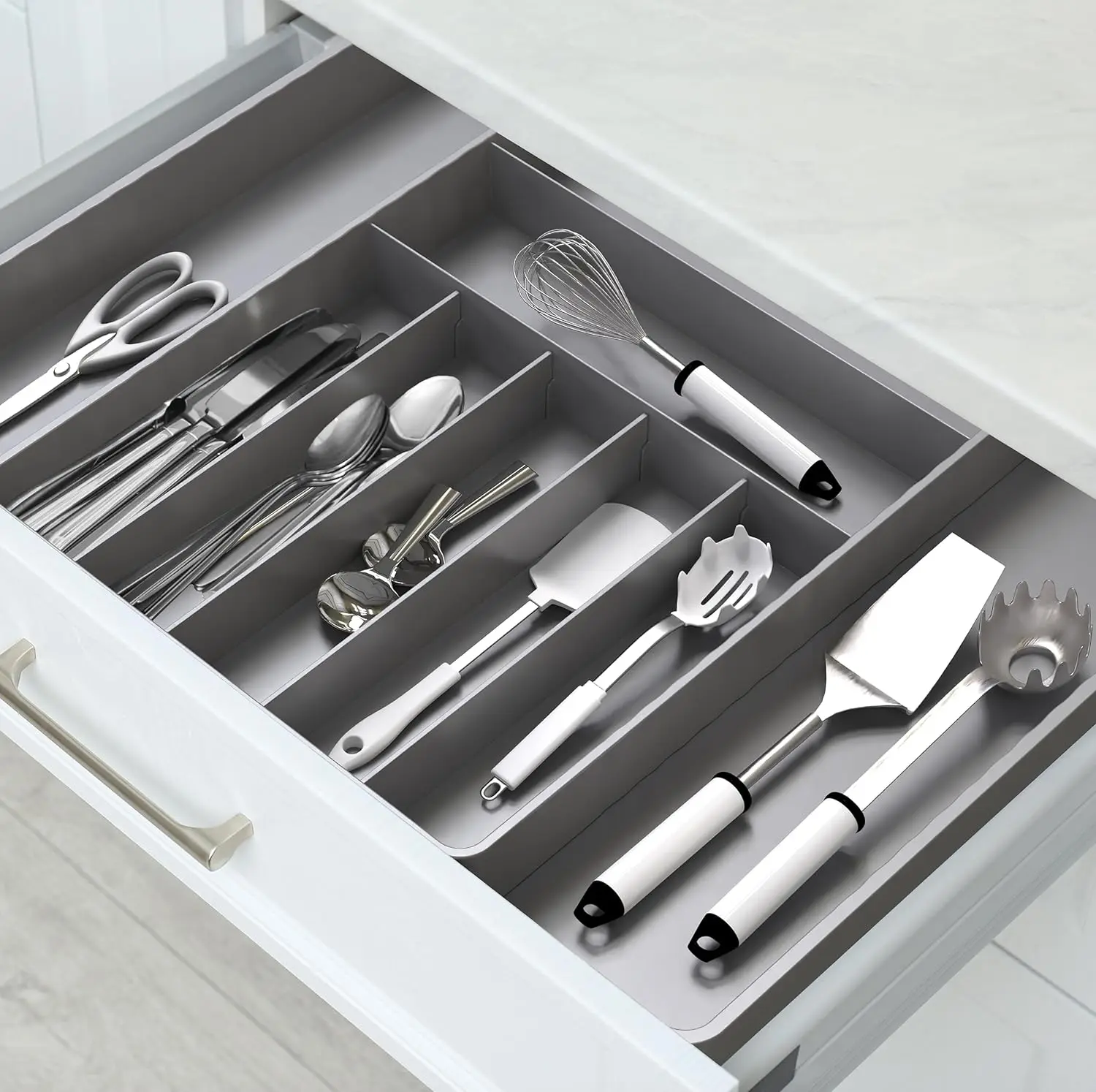 Hot Sale Expandable Utensil Tray Silverware Organizer Expandable ...