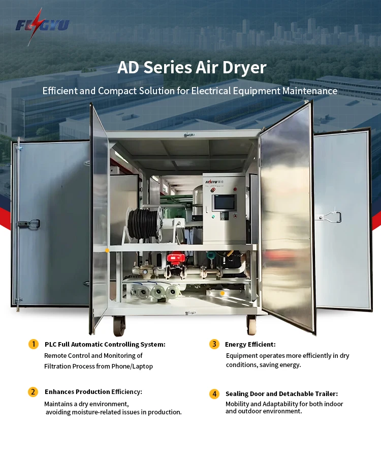 Dry Air Generator/Air Drying Machine for Transformer/Heat Regenerative ...