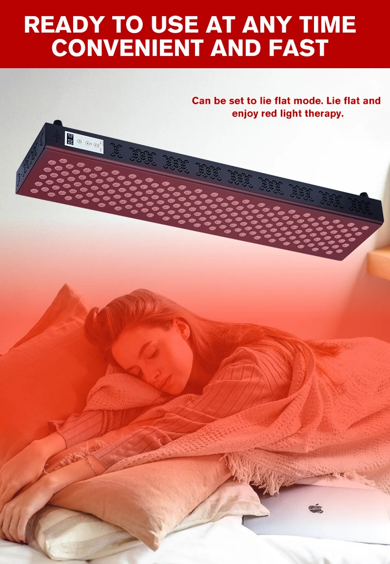 Black Big RED NIR Therapy Led Panel OEM ODM 630nm 830nm 810nm 660nm ...