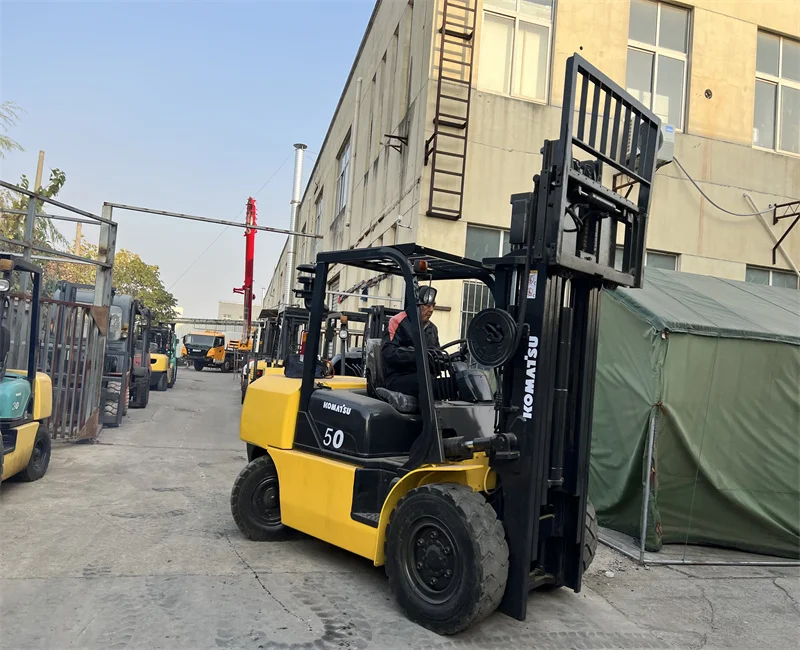 Japan Original Komatsu 5 Ton Fd50 Used Forklift In Good Condition - Buy ...
