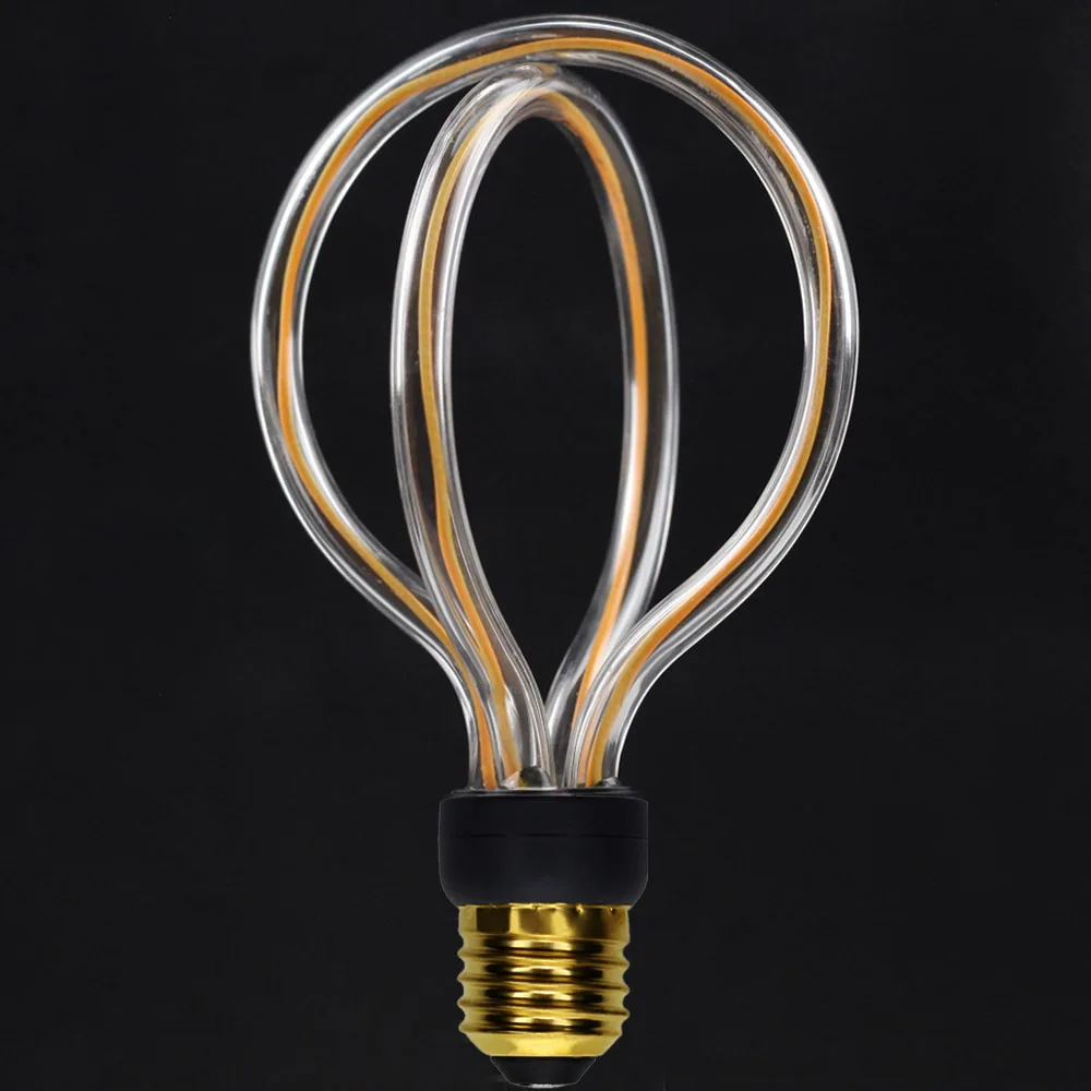 New Shapes Flexible Filament Linear Light Bulb - Retro Soft LED