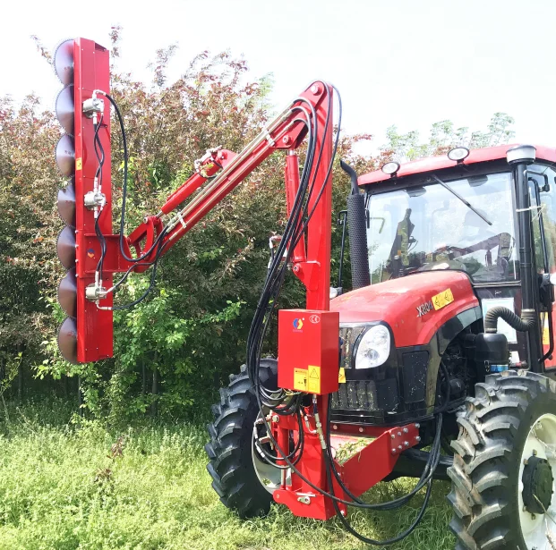 Fruit Tree Mower - Efficient Tractor Mounted Hedge Trimmer