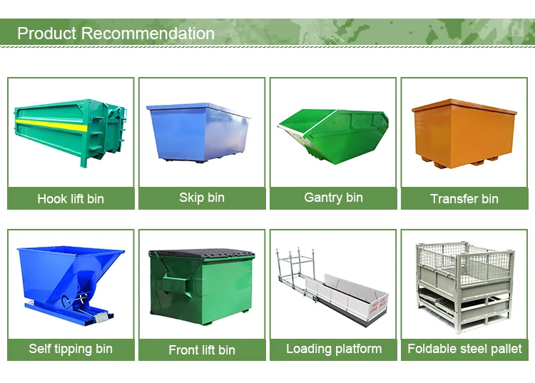 Hook Lift Bin - Efficient Waste Management Solutions