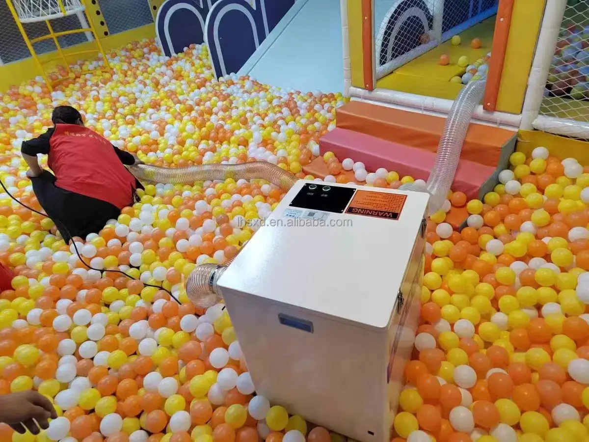Ocean Ball Cleaning Machine Children's Park Wave Ball Cleaning And ...