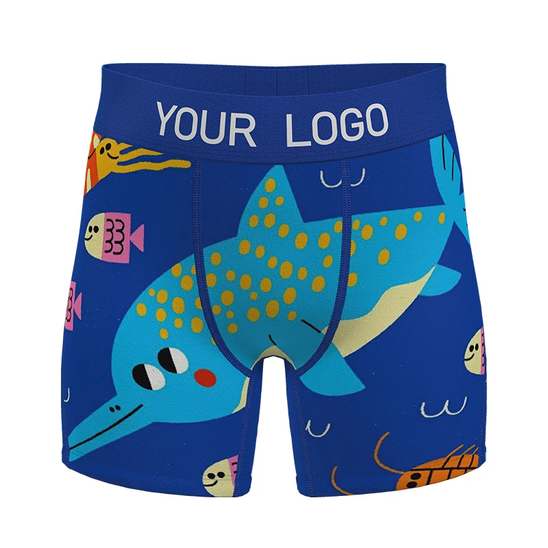 Oem Custom Logo New Style Fashion Kids Custom Boys Print Boxers Briefs ...