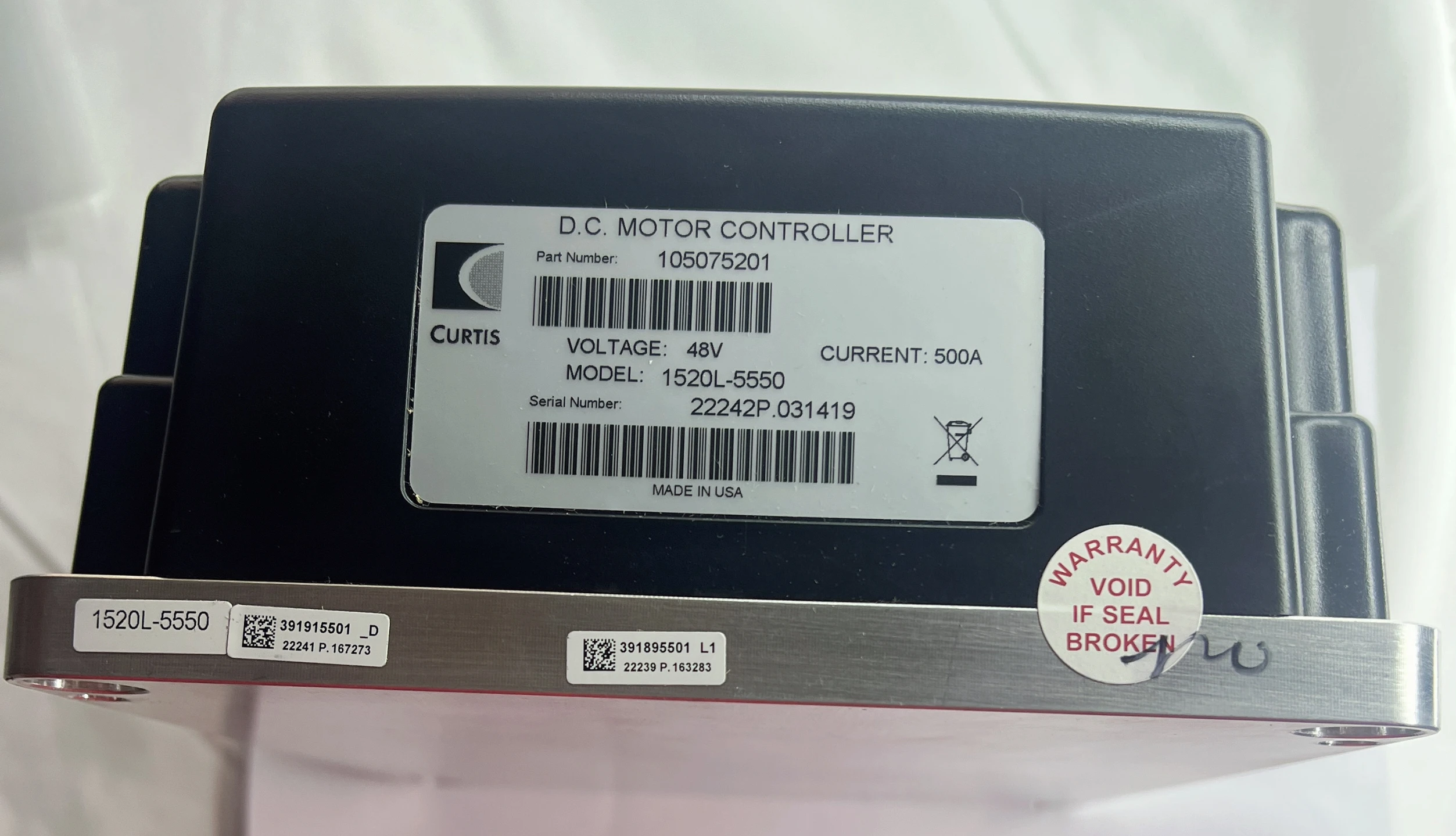 Controller 48v 500a Electric Motor Controller Dc Motor Controller ...