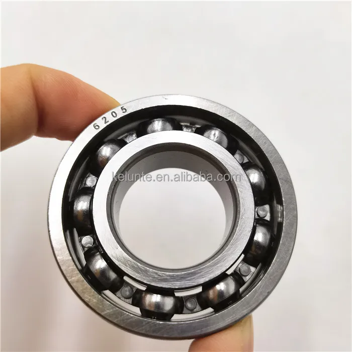 6205 Deep Groove Ball Bearing 25x52x15mm, Precision P6, Steel Cage ...