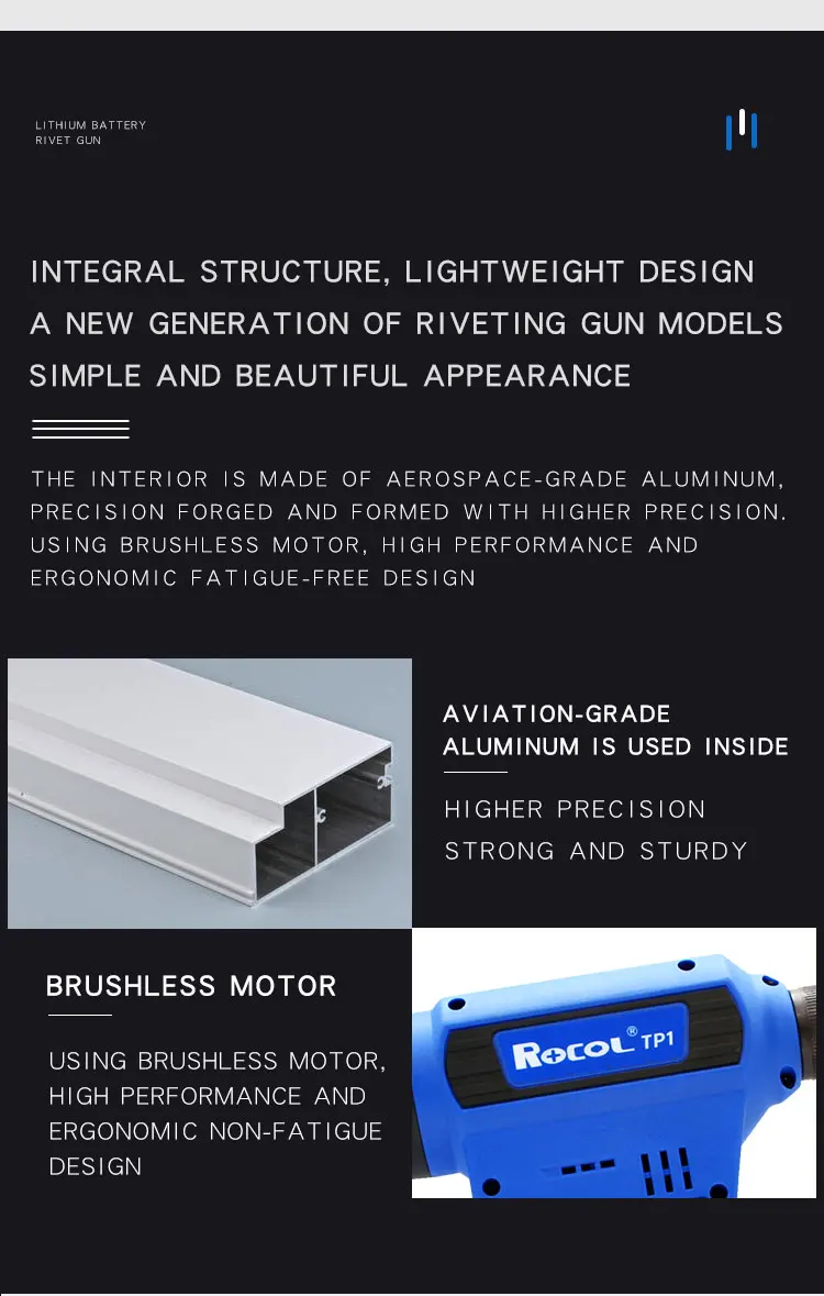 Special Offset Head Design Pneumatic Air Rivet Gun Rl-tp1 Powerful Pull ...