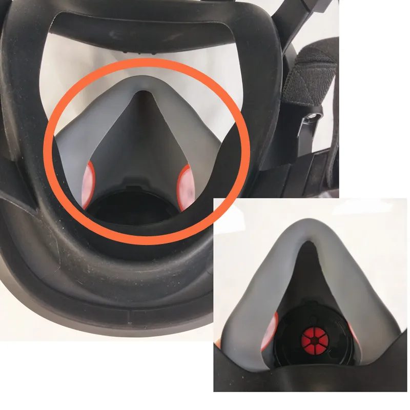 Double Respirator Mask - Full Facepiece with Silicone