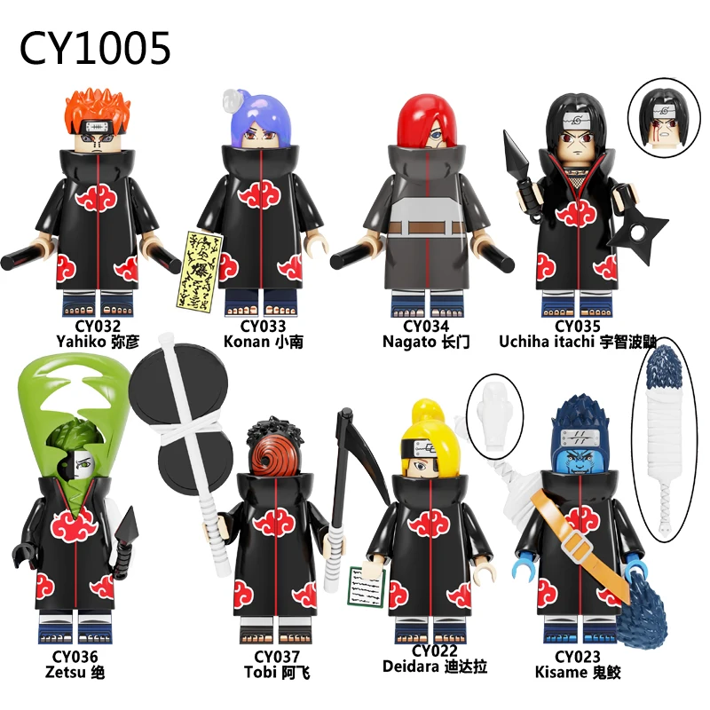 Japanese Anime Kdl Model Uchiha Yakushi Kabuto Zetsu Mini Building ...