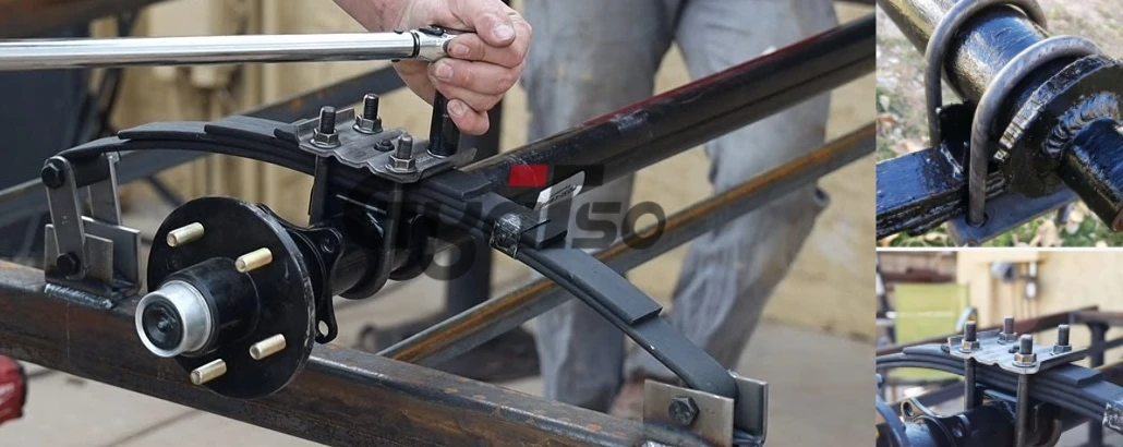 3500lb Trailer Axle Suspension Kit For Trucks & 4wd - Oem | Wholesale