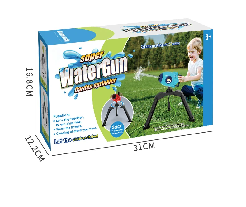 Cartoon Rocket Super Water Gun Omni-Directional Shooting Water ...