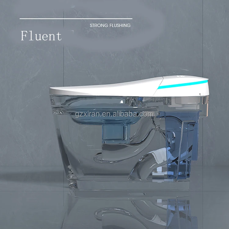 2023 Stylish Modern Bathroom Smart Toilet Bidet Sanitary Ware Automatic ...