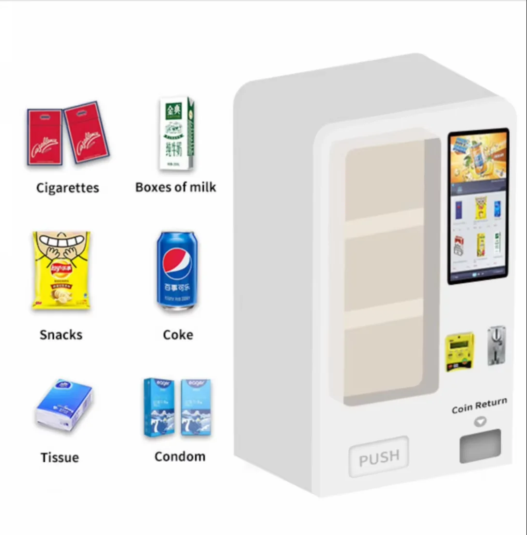 Self-service Vending Machine - Cashless Payment & Cooling