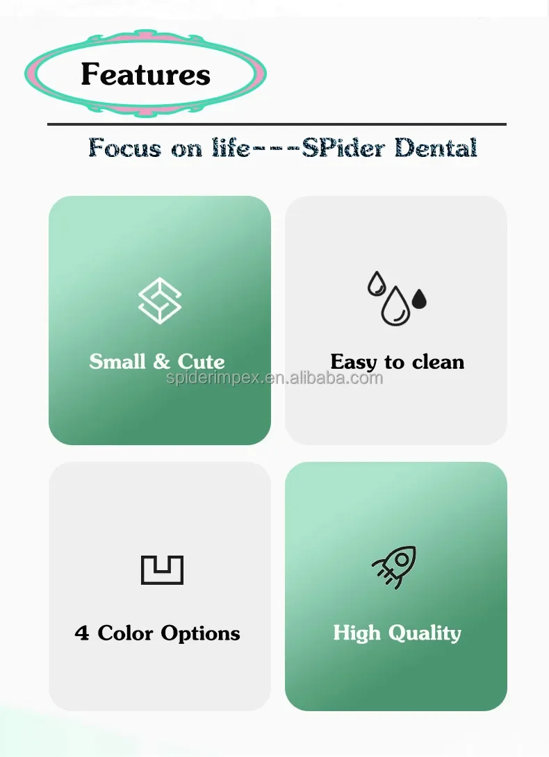 Customized Logo Orthodontic Retainer Case with Magnet