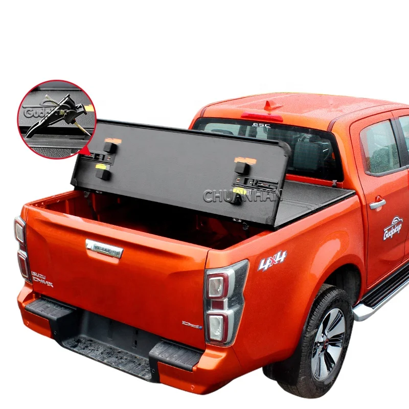 Alibaba.com: Hilux Vigo Tonneau Cover, Aluminum Tri-Fold Design for ...