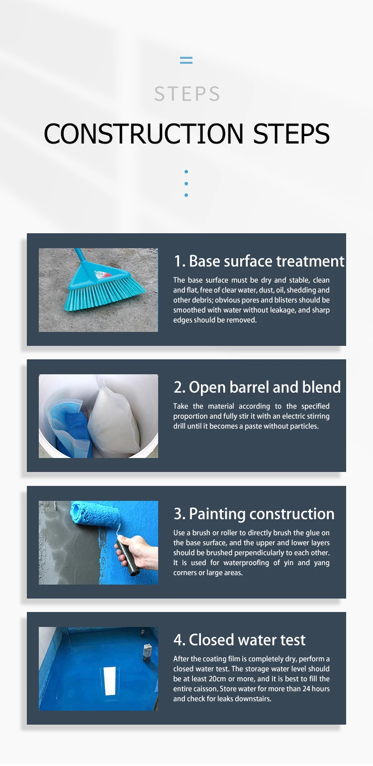 K11 Waterproof Coating Water Proofing Chemical Two Component ...