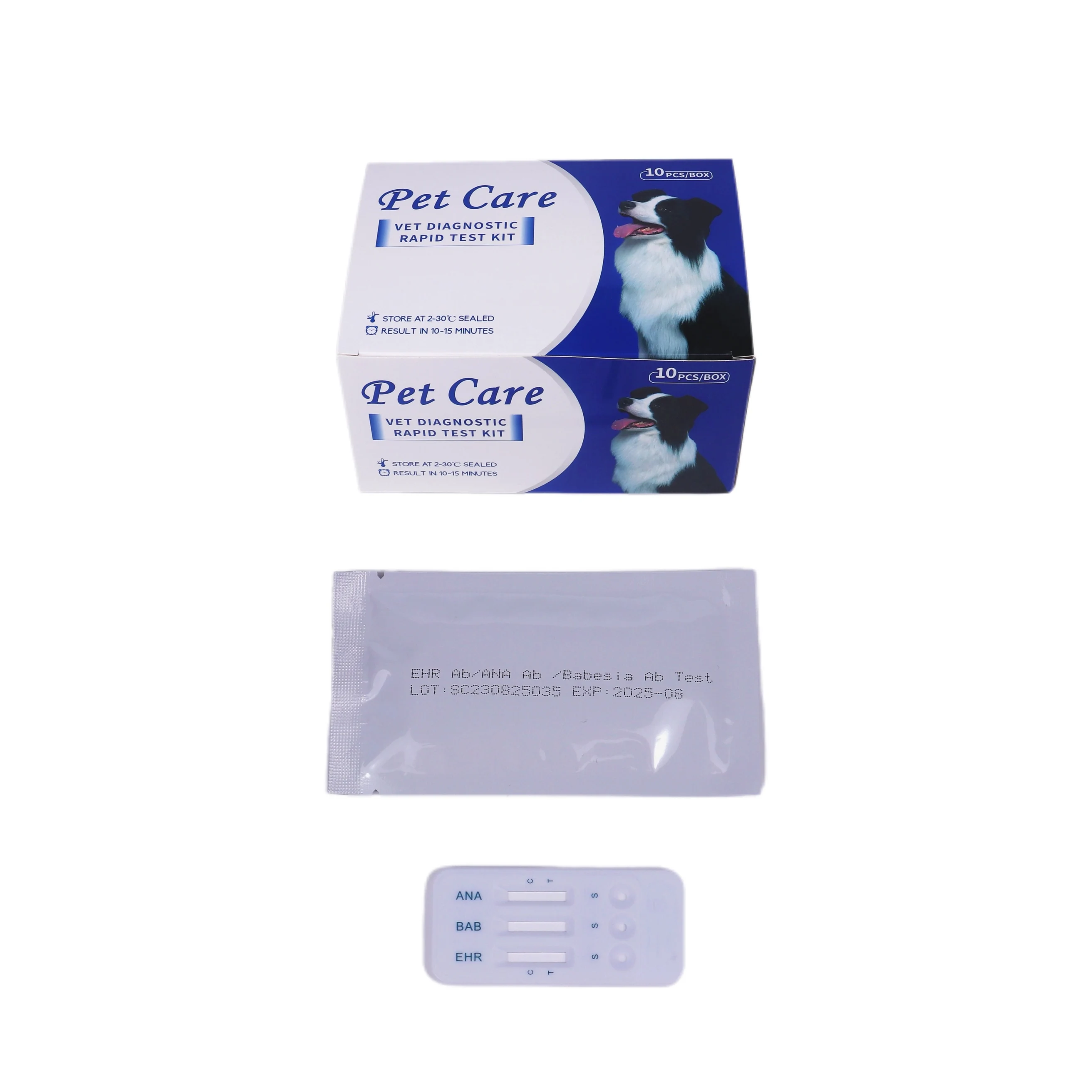 GooDoctor Home use Ehrlichia anaplasma Babesia Rapid Test Kit of ab ...