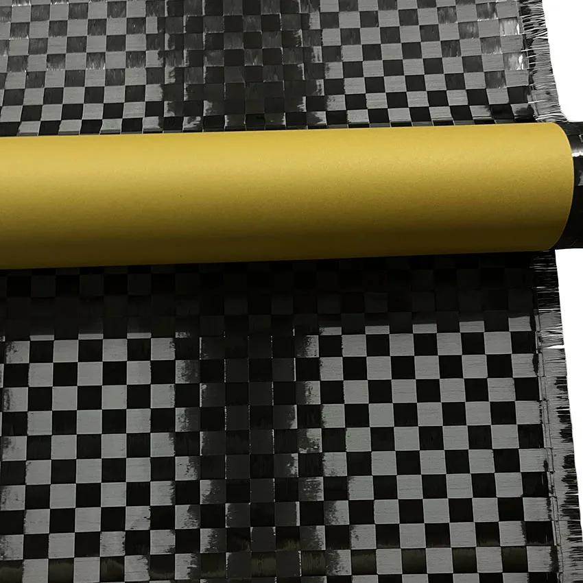 Different Style 12k Spread Tow 18mm*18mm Cube Carbon Fiber Leather In ...
