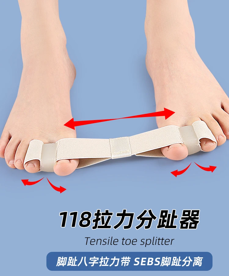 Toe Stretcher Bands for Bunions Big Toe Exercise Strap Strong Loop ...