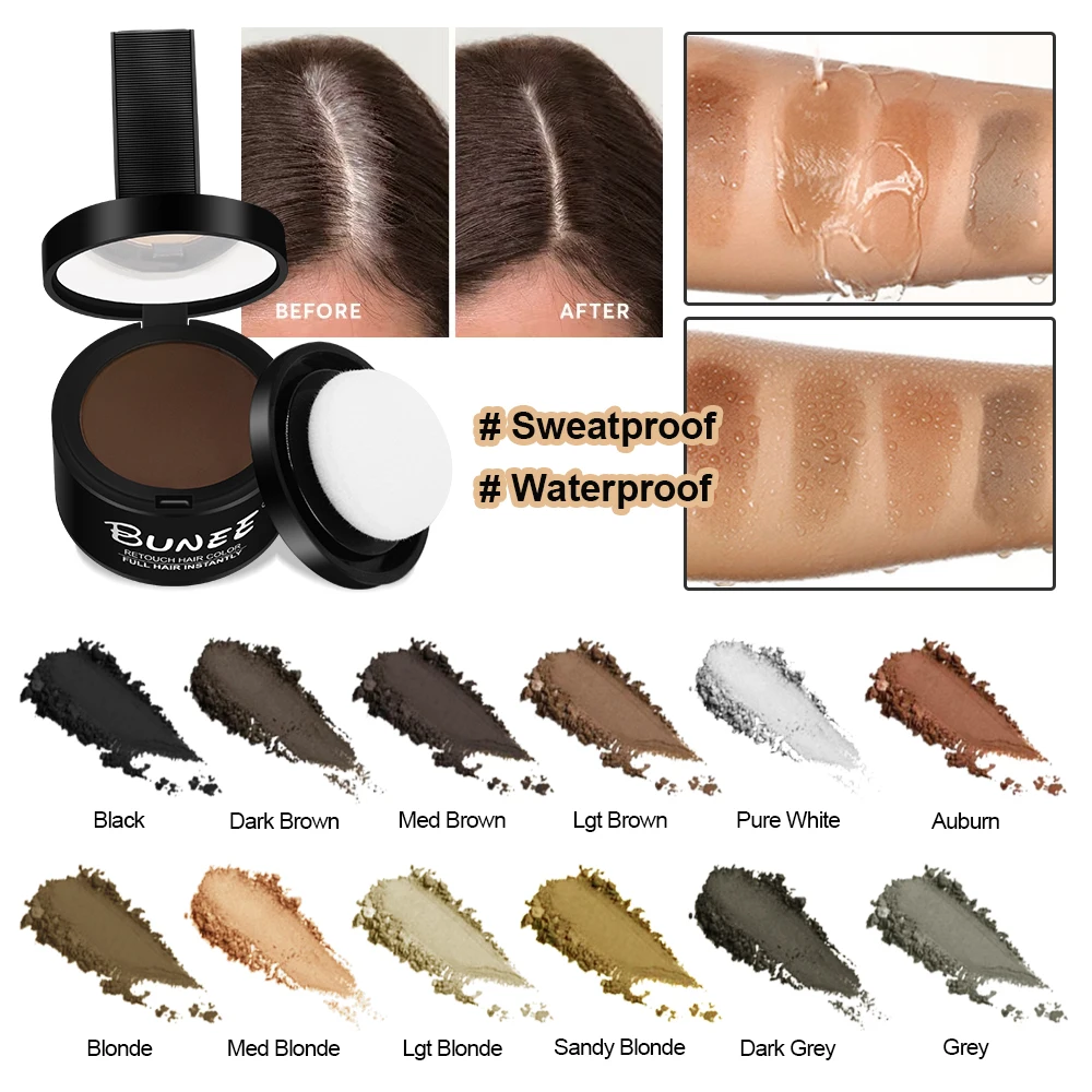 13 Colors Custom Label Waterproof Hair Cover - Anti Thinning