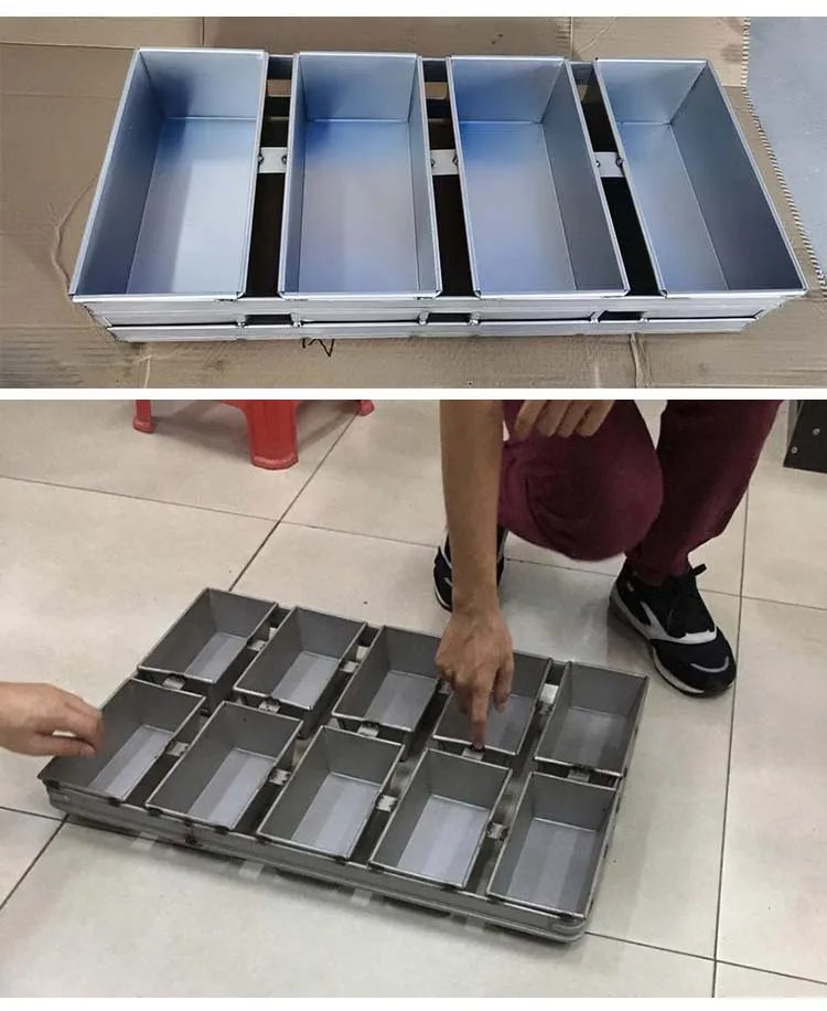 Custom Made Large Size Commercial Bakery Bakeware 8 Cavities Strap ...